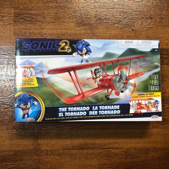 Sonic the Hedgehog 2 | Toys | Sonic The Hedgehog 2 The Tornado Biplane ...